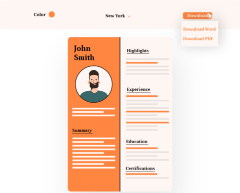 Thai Resume - สร้างเรซูเม่ของคุณโดยใช้เทมเพลต Pro ของเรา