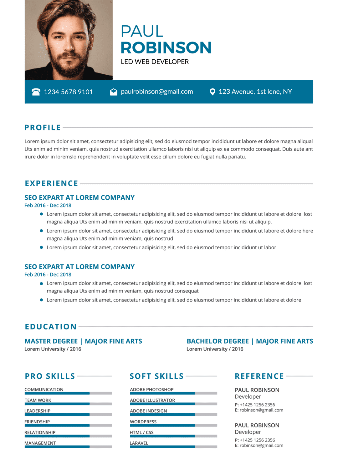 Competitive Film Resume Example | Thai Resume