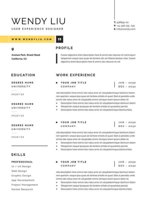 Perth | Thai Resume